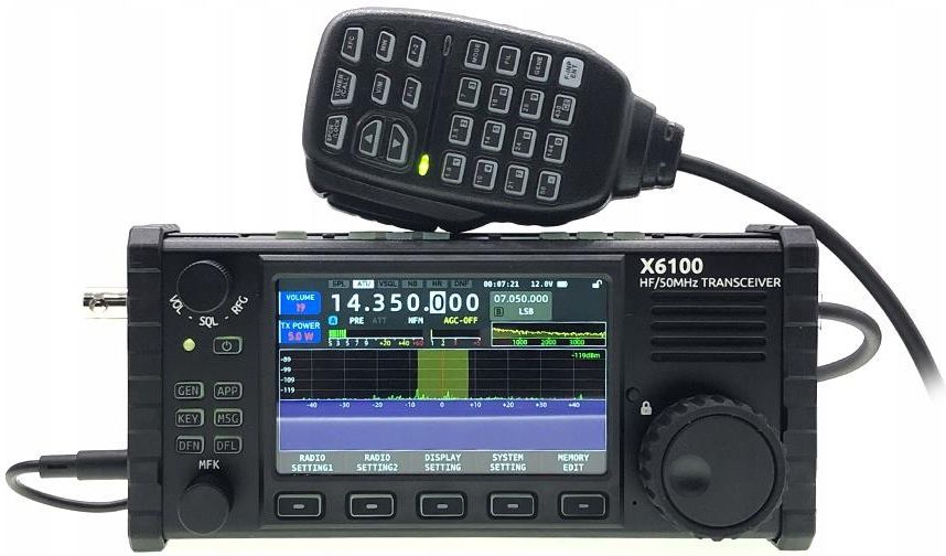 Xiegu X6100 50Mhz All Mode Sdr Hf Transceiver - Opinie i ceny na Ceneo.pl