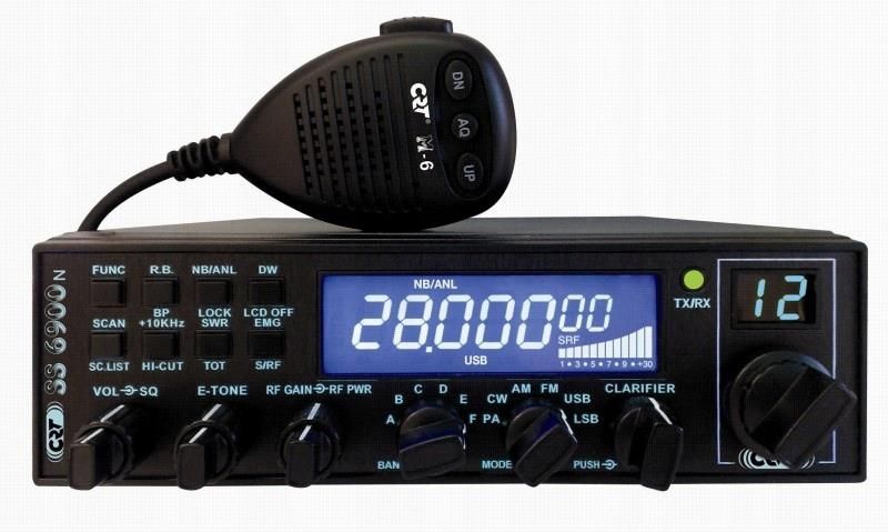 Crt 6900 V V7 Nrc Cb Radio 10M Am/Fm/Ssb 40W - Opinie i ceny na Ceneo.pl