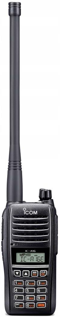 Icom Ic-A16E Bluetooth Radio Lotnicze Ręczne 6W - Opinie i ceny na Ceneo.pl