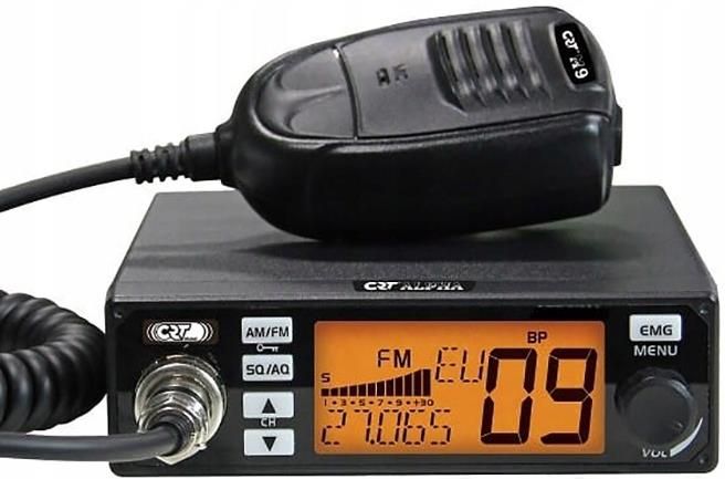 Crt Radio Cb Alpha Am/Fm 12/24V Vox - Opinie i ceny na Ceneo.pl