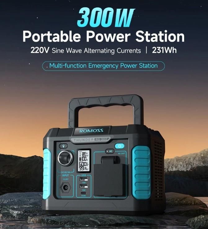 Powerbank Romoss Przenośny Generator Prądu 300W/231Wh/62400Mah - Opinie i ceny na Ceneo.pl