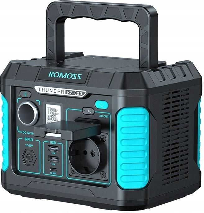 Powerbank Romoss Przenośny Generator Prądu 300W/231Wh/62400Mah - Opinie i ceny na Ceneo.pl