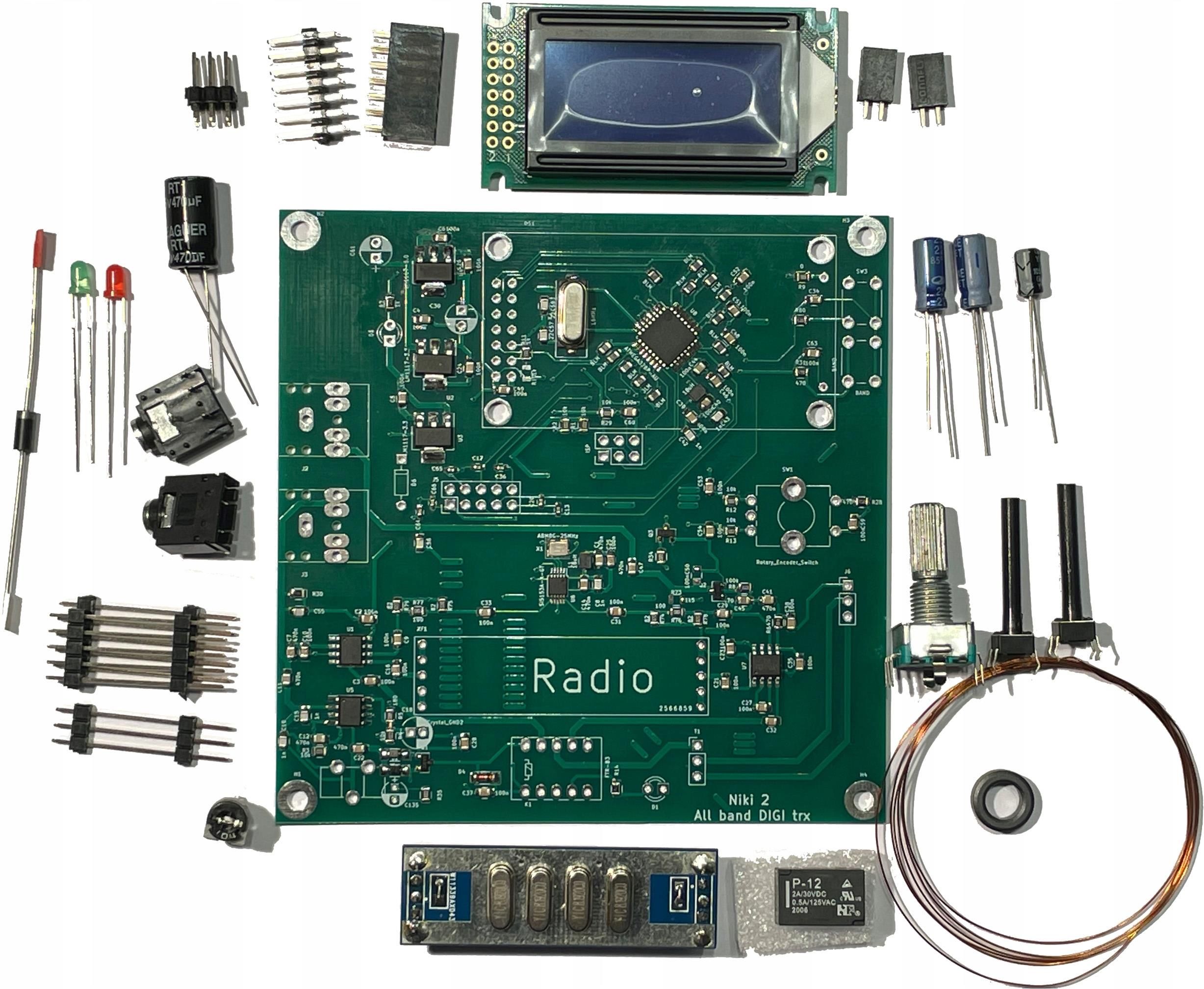 Hamradioshop Niki2 Transceiver Hf Qrp Digi Ft8 Psk Sstv Jt65 - Opinie i ...