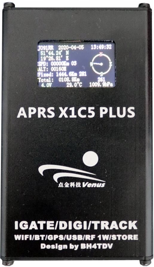 Hamradioshop X1C5+ Kompletny Tracker Aprs/Digipeater 1W Lcd - Opinie i ...