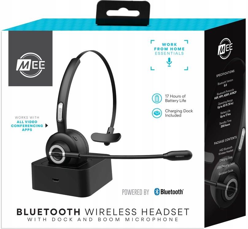 Zestaw słuchawkowy Meelectronics Mee Audio H6D Słuchawki Bluetoth Call ...