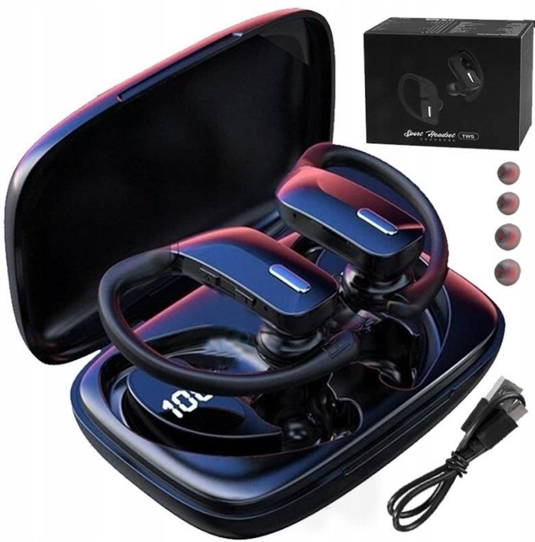 Zestaw słuchawkowy Revento Słuchawki Bezprzewodowe Bluetooth T17 ...