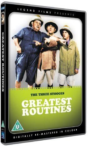Curly Howard: The Three Stooges - Greatest Routines [DVD] - Ceny i ...