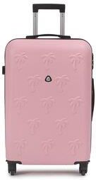 Duża Twarda Walizka Semi Line - T5564-4 Różowy - Ceny i opinie - Ceneo.pl