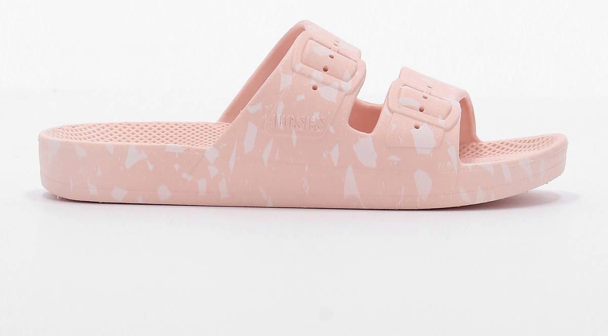 Klapki Dziecięce Freedom Moses Fancy White Terrazzo Rosa - Ceny i ...