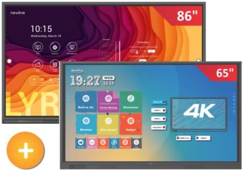 Tablica interaktywna 1 X Monitor Newline Lyra Tt 8621Q 1 X Monitor ...