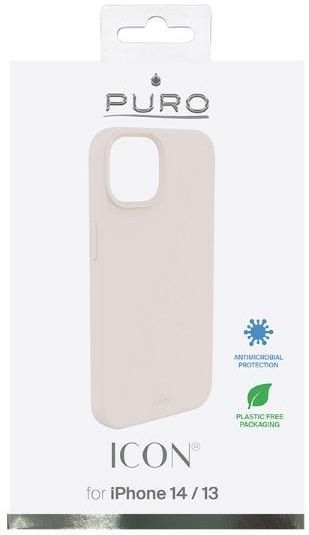 PURO ICON COVER IPHONE 14 / 13 6,1 PIASKOWY RÓŻ/PINK IPC1461ICONROSE ...