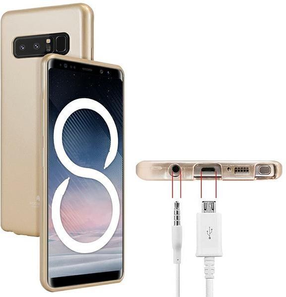 MERCURY JELLY CASE N985 NOTE 20 ULTRA ZŁOTY/GOLD - Etui na telefon ...