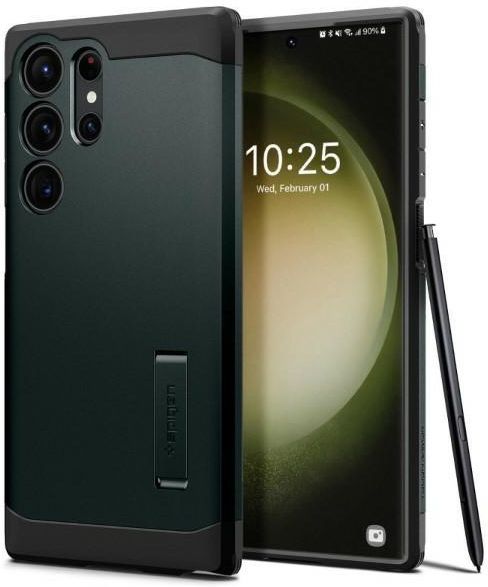 SPIGEN TOUGH ARMOR SAM S23 ULTRA S918 ZIELONY/ABYSS GREEN ACS05625 ...