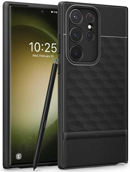 SPIGEN CASEOLOGY PARALLAX SAM S918 S23 ULTRA CZARNY/MATTE BLACK ...