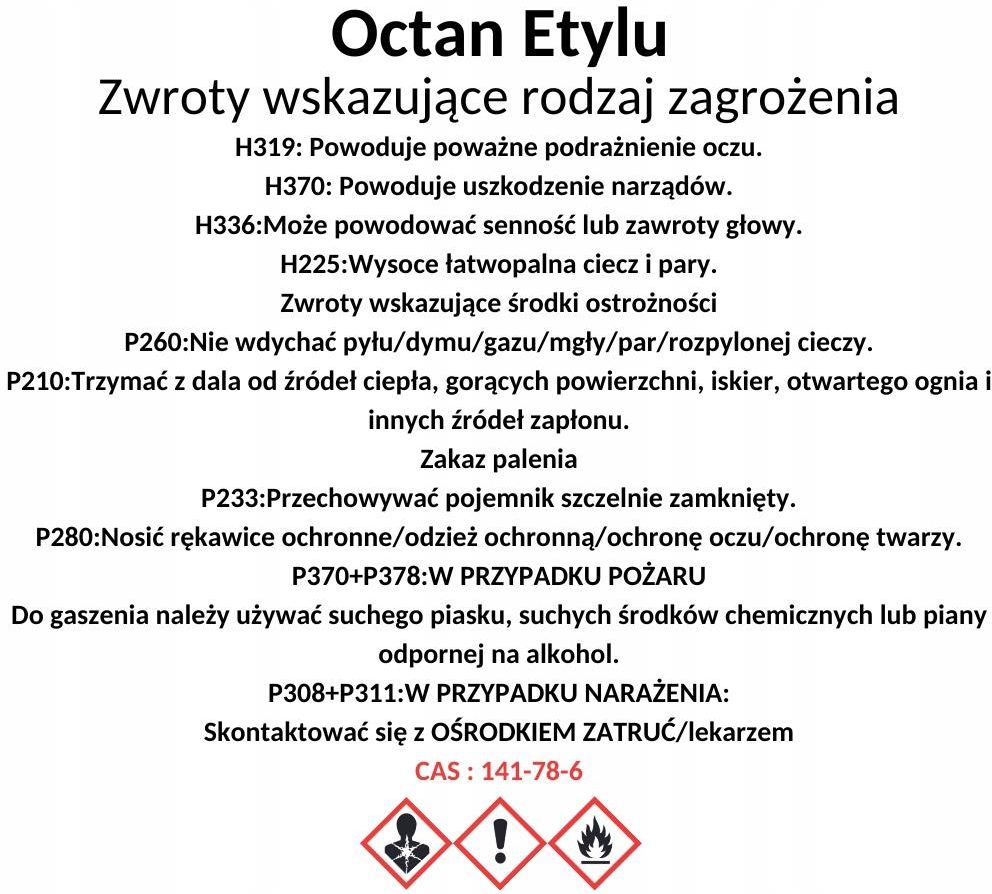 Octan Etylu 100Ml - ceny i opinie - Ceneo.pl