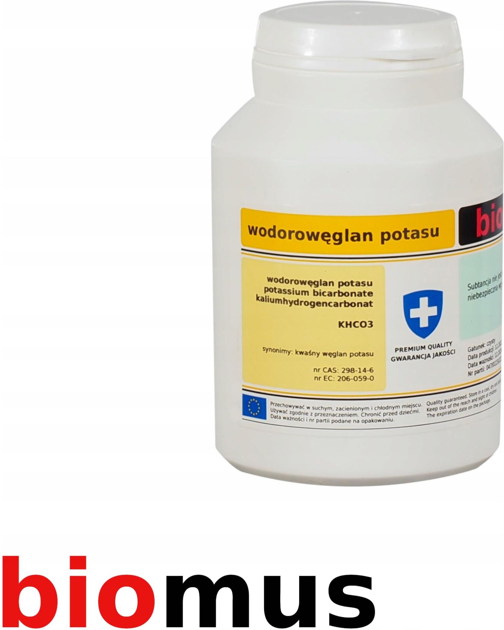 Biomus Wodorowęglan Potasu 100G - ceny i opinie - Ceneo.pl