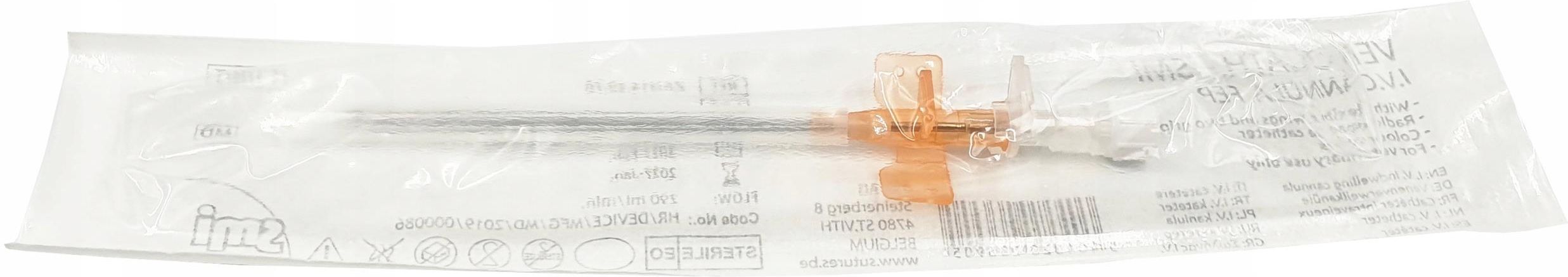 Wenflon Kaniula Dożylna 2,0X70Mm G14 Venocath - ceny i opinie - Ceneo.pl