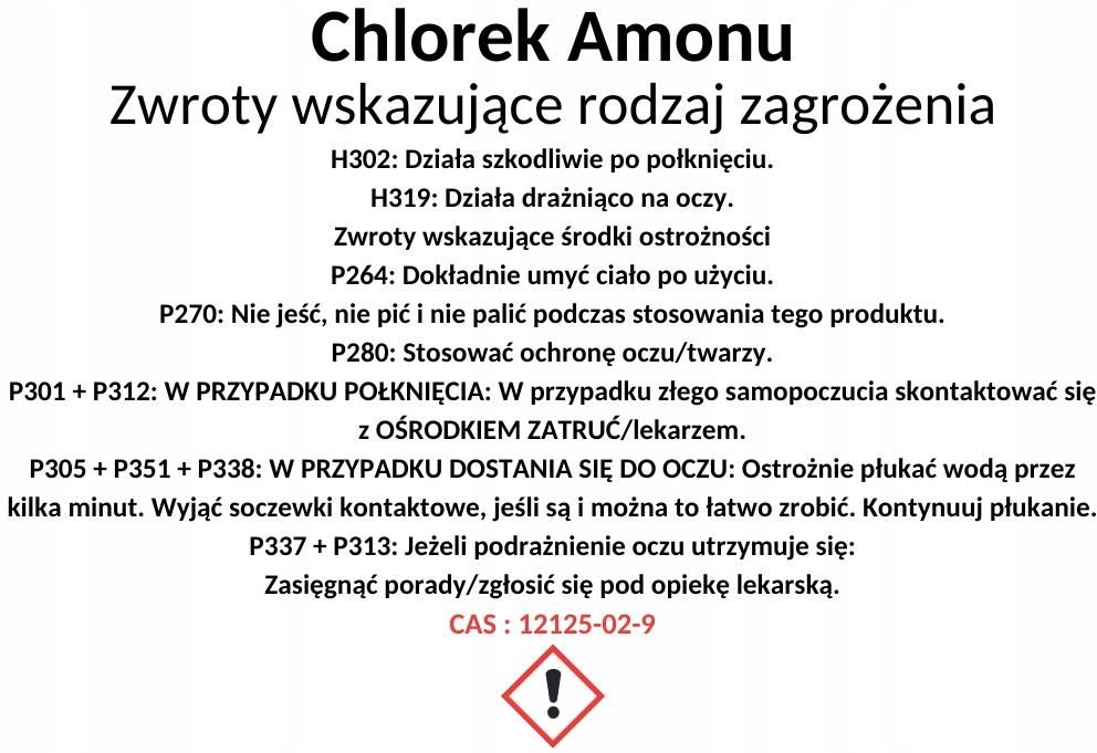 Chlorek Amonu 100G - ceny i opinie - Ceneo.pl