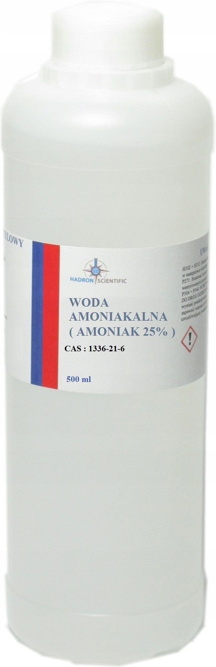 Woda Amoniakalna Amoniak 25% 500Ml - ceny i opinie - Ceneo.pl