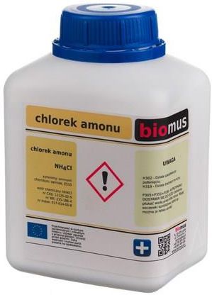 Biomus Chlorek Amonu Salmiak Czysty 250G - ceny i opinie - Ceneo.pl