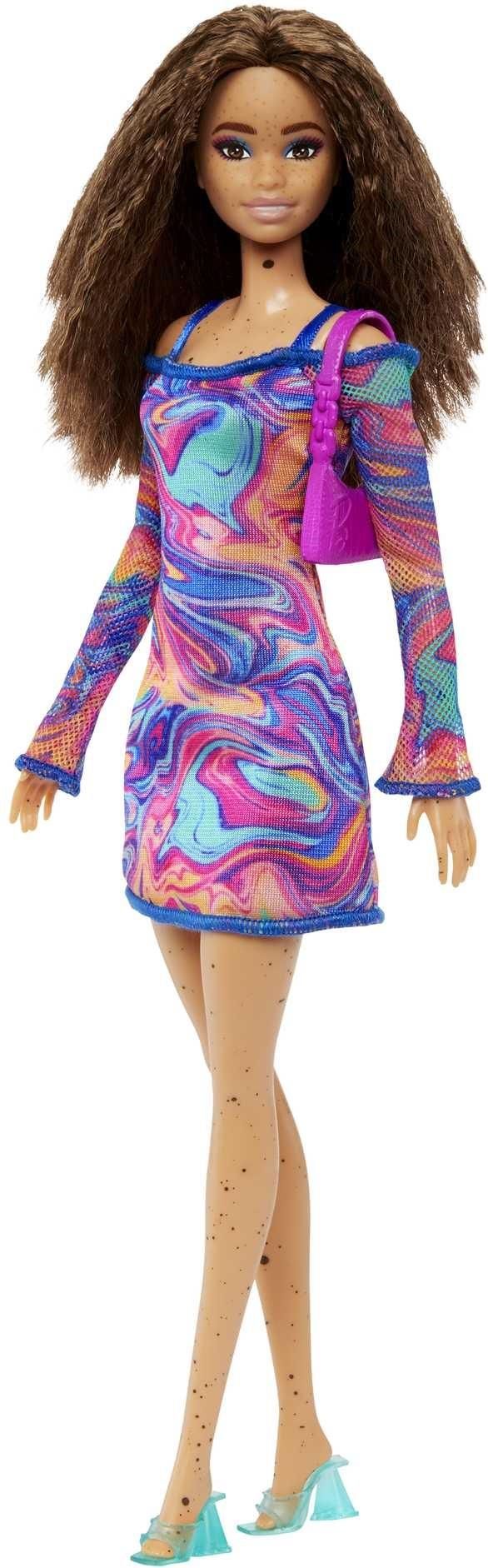 Lalka Barbie Fashionistas 206 z karbowanymi włosami HJT03 - Ceny i ...