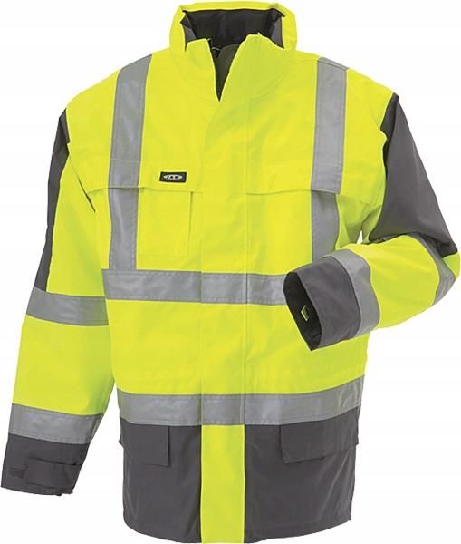 Przeciwdeszczowa Kurtka Ocieplana Parka Hi-Vis3W1 - Ceny i opinie ...