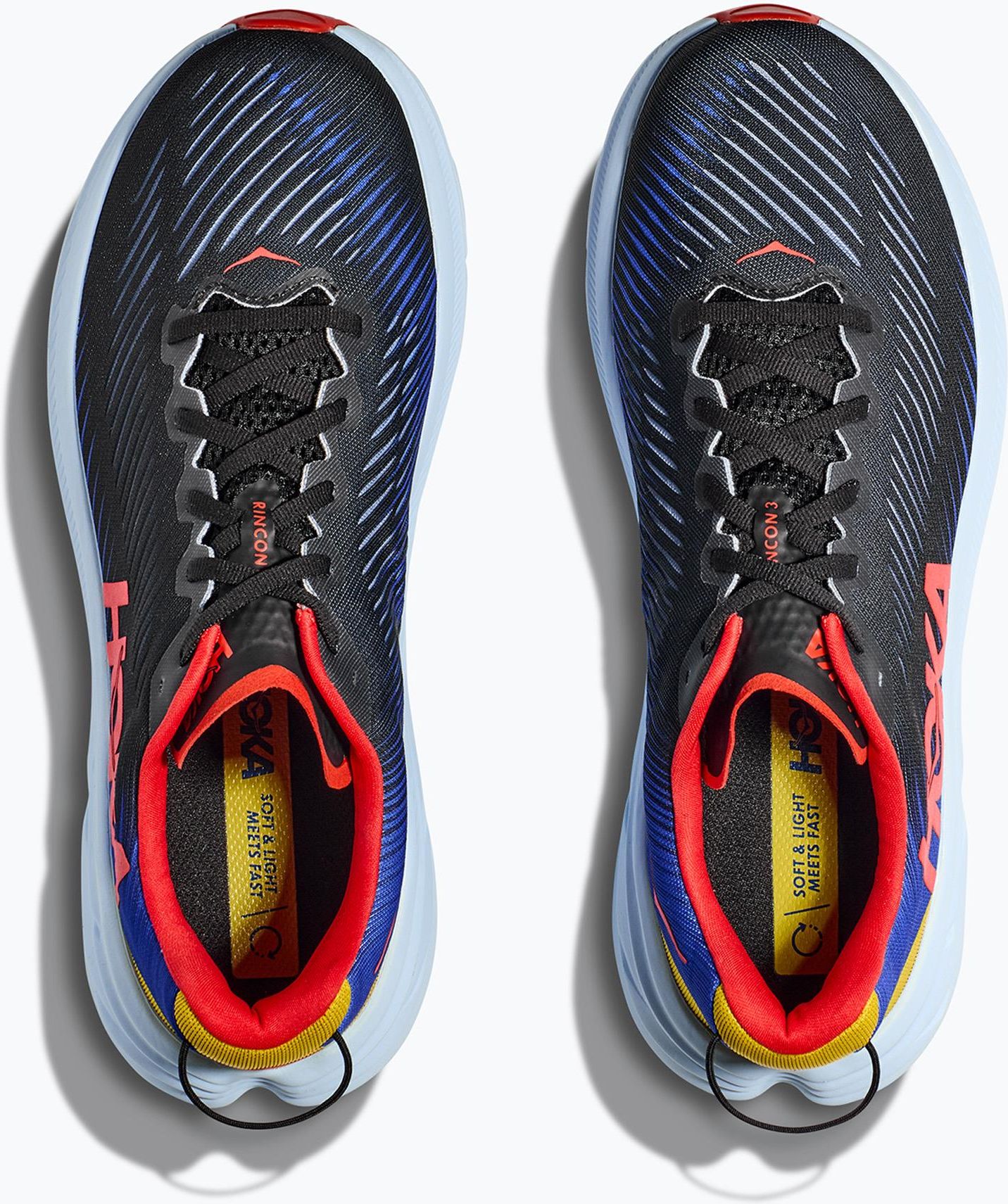 Hoka One One Męskie Rincon 3 Czarno Niebieskie 1119395 Bdgb - Ceny i ...