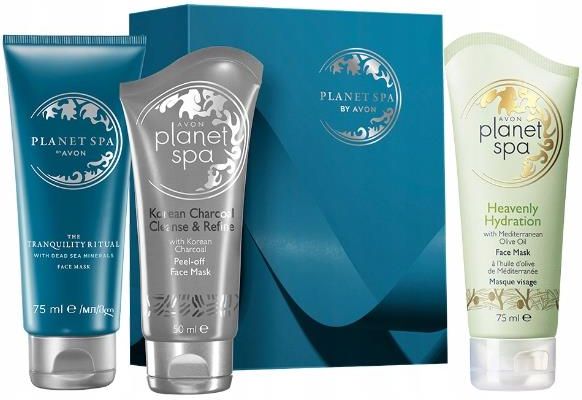 Avon Planet Spa Zestaw 3 Maseczek W Pudełku - opinie i ceny na Ceneo.pl