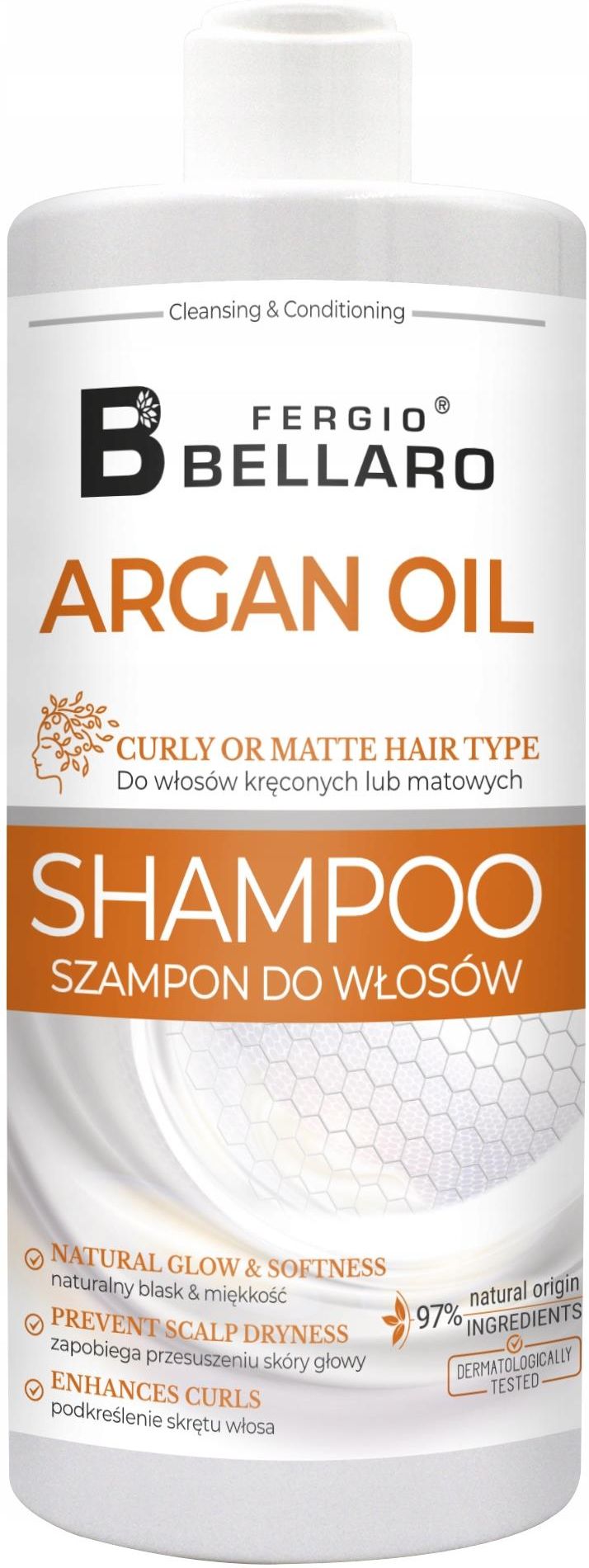 Szampon do włosów Fergio Bellaro Szampon Do Włosów Z Olejem Arganowym ...
