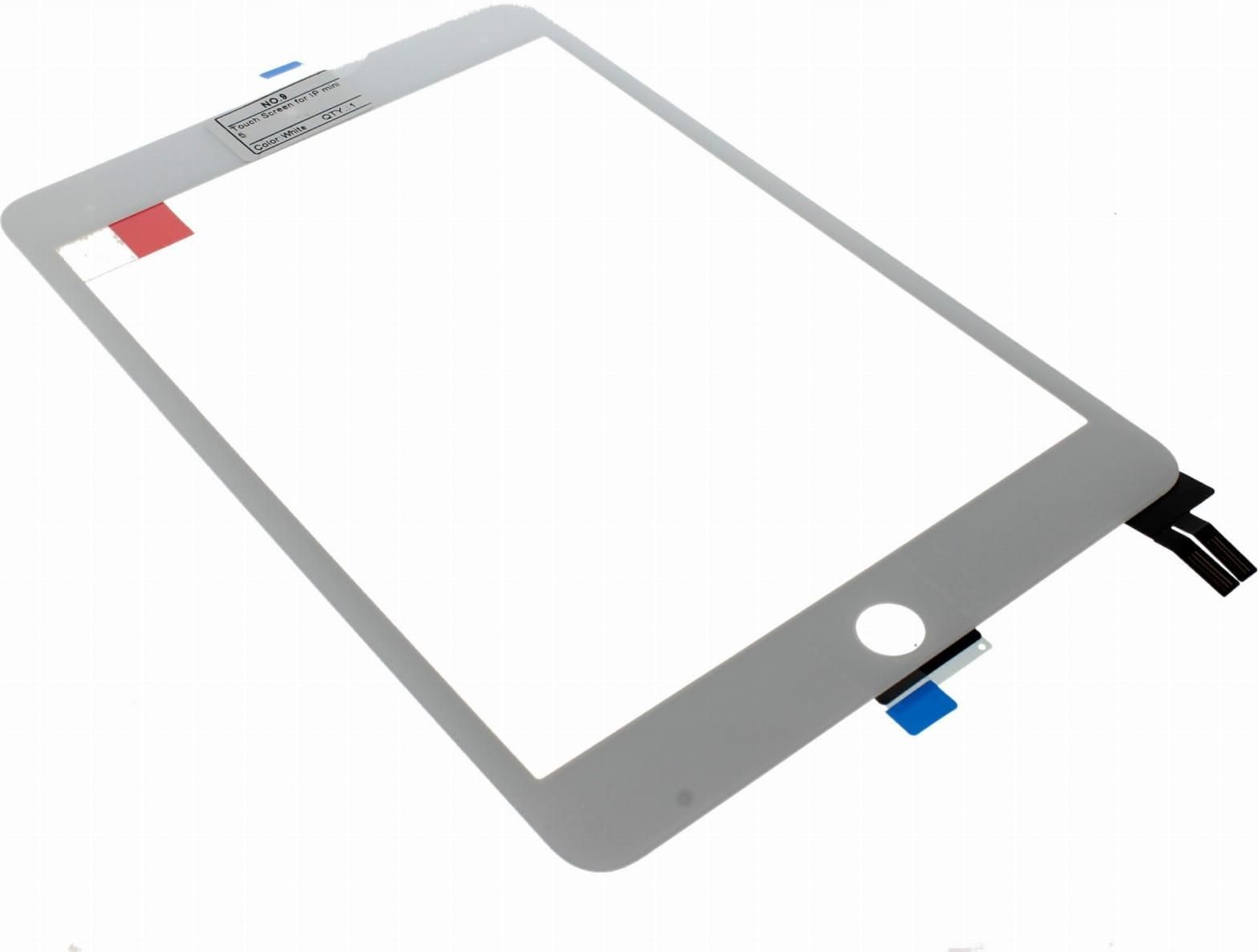 Podzespoły do telefonu Apple Ipad Mini 5 A2124 Szyba Digitizer Biały ...
