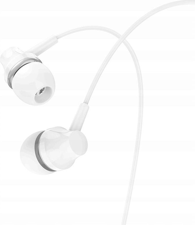 Zestaw słuchawkowy Borofone Słuchawki BM74 Singer białe - Opinie i ceny na Ceneo.pl
