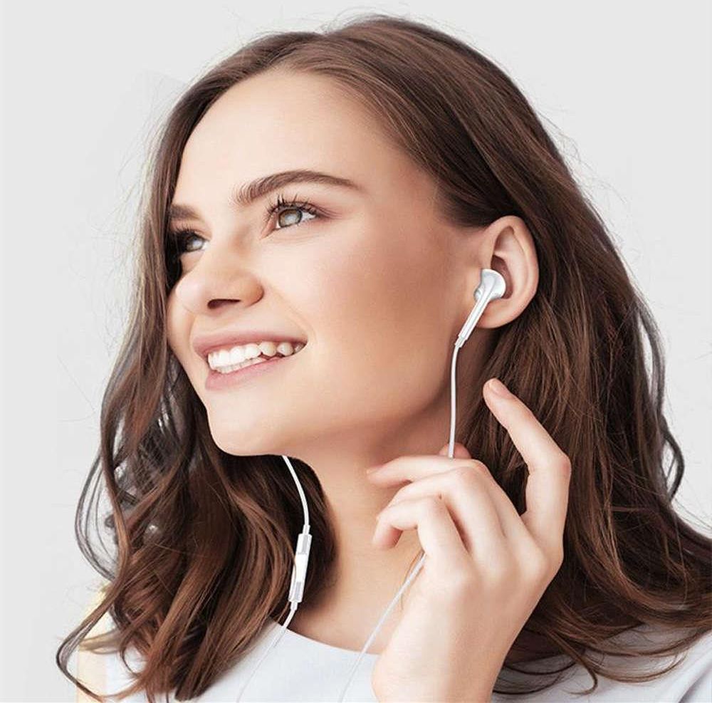 Zestaw słuchawkowy SŁUCHAWKI PRZEWODOWE DOUSZNE VEGA COLORS EARPODS USB ...