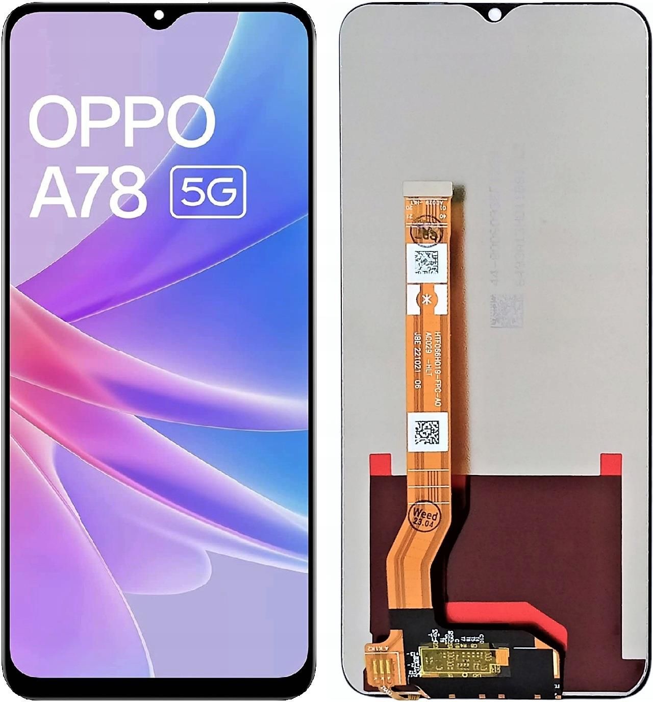 Podzespoły do telefonu Opp Lcd Wyświetlacz Dotyk Oppo A78 5G - Opinie i ...