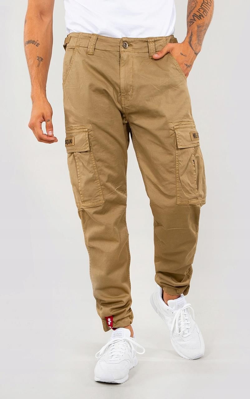 Spodnie Alpha Industries Squad Pant khaki 30 - Ceny i opinie - Ceneo.pl