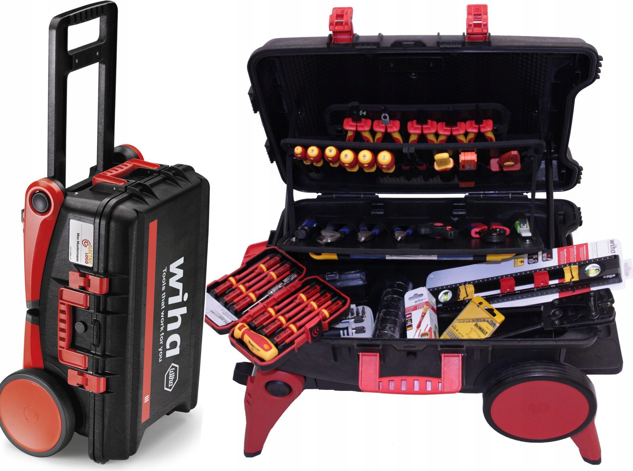 Wiha Walizka Narzędziowa Xxl Iii Electric 44129 -132szt. 441289SET1 ...