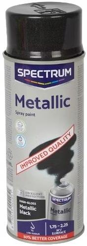 Spectrum Farba Lakier W Sprayu Czarny Metaliczny 400Ml - Opinie i ceny ...