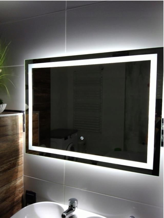 Lustro Led 80X60 Łazienkowe Podświetlane Włącznik - Opinie i atrakcyjne ...