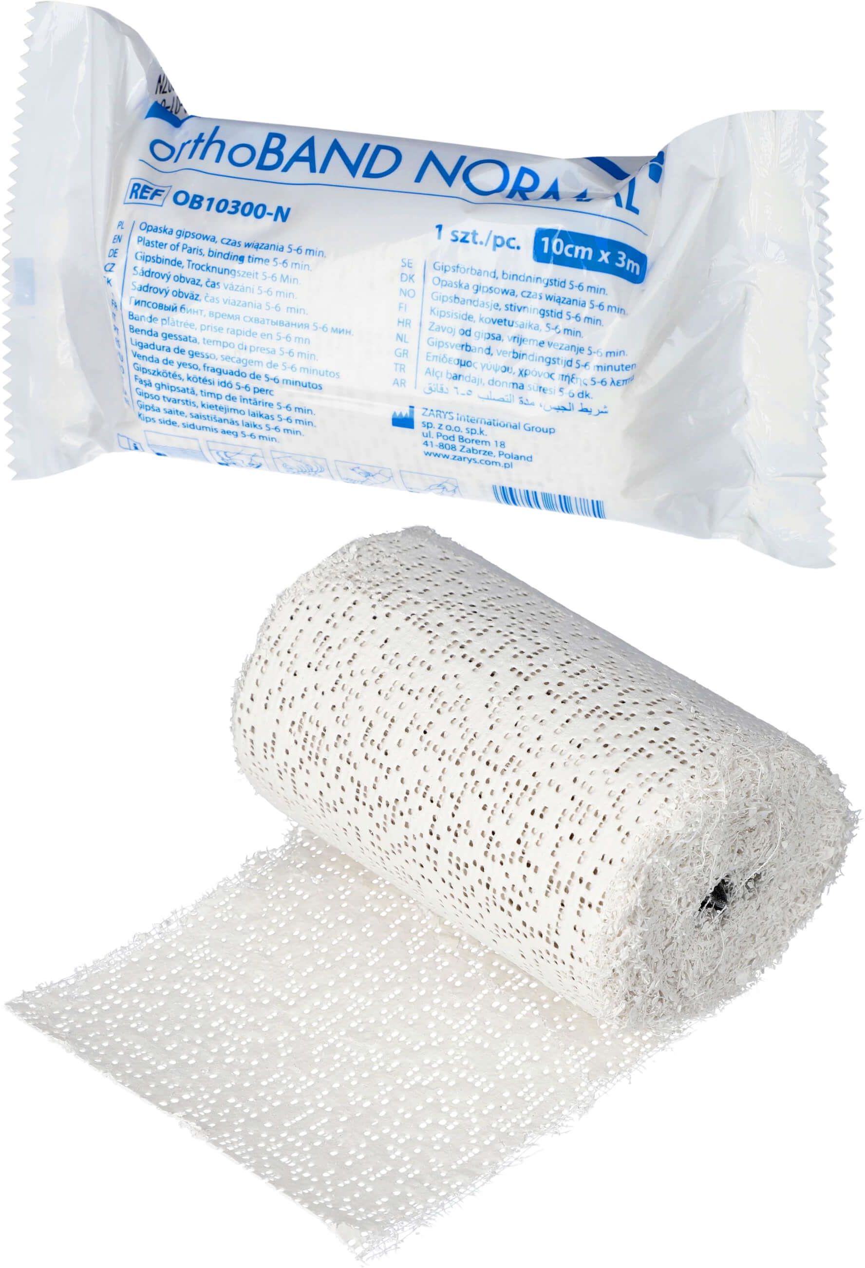 Opaska gipsowa orthoBAND NORMAL 10cm x 3m (5-6min) - Opinie i ceny na ...