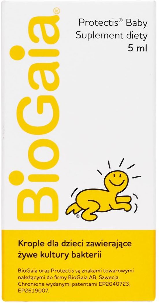 Biogaia Protectis Baby Krople Probiotyczne 5Ml - Opinie i ceny na Ceneo.pl