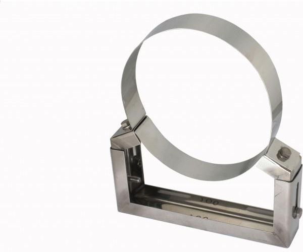 System kominkowy UCHWYT OBEJMA RURY 120 Z REGULACJĄ 0-10CM - Opinie i ...