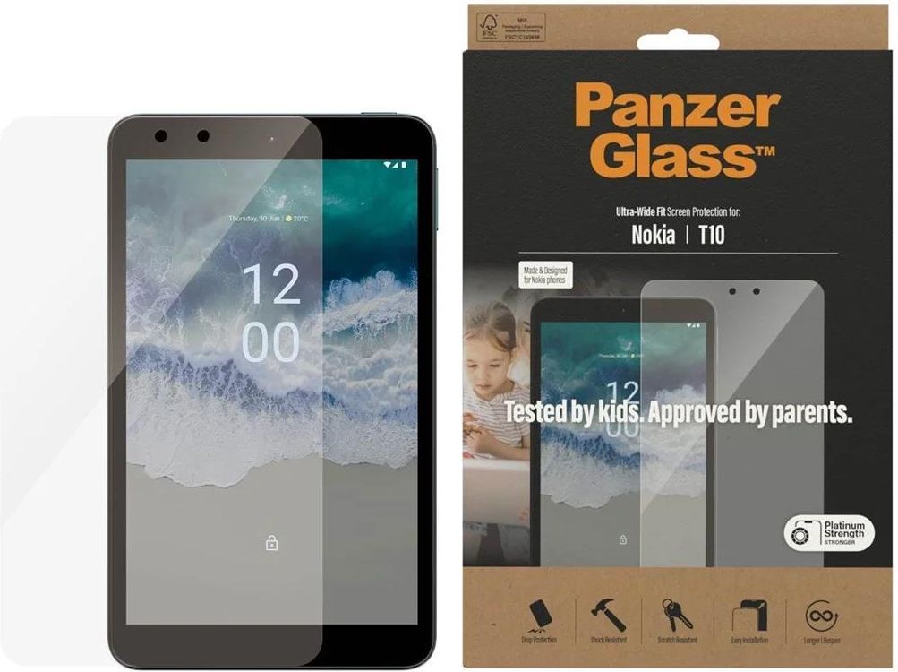 Panzerglass Screen Protector Nokia T10 , Ultra Wide Fit - Opinie i ceny ...