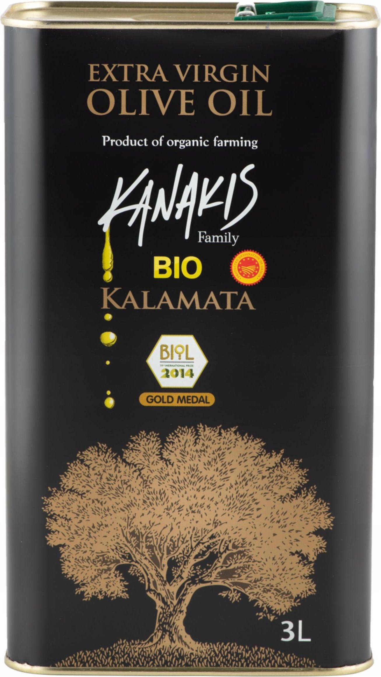Kanakis Family Ekologiczna Grecka Oliwa Extra Bio Z Peloponezu 3L ...