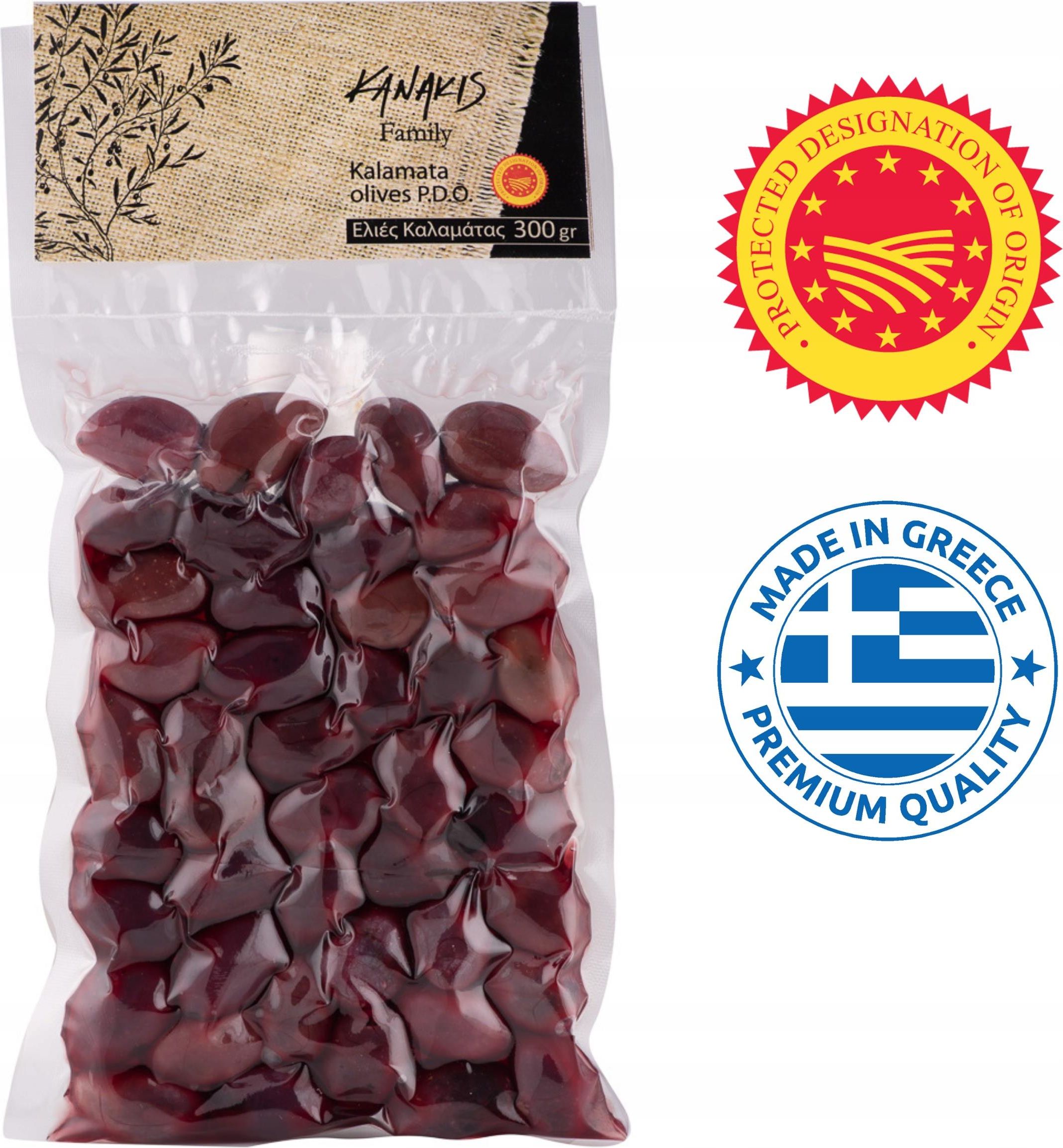 Kanakis Family Greckie Oliwki Kalamata #1 Na Świecie 300g - Ceny i ...