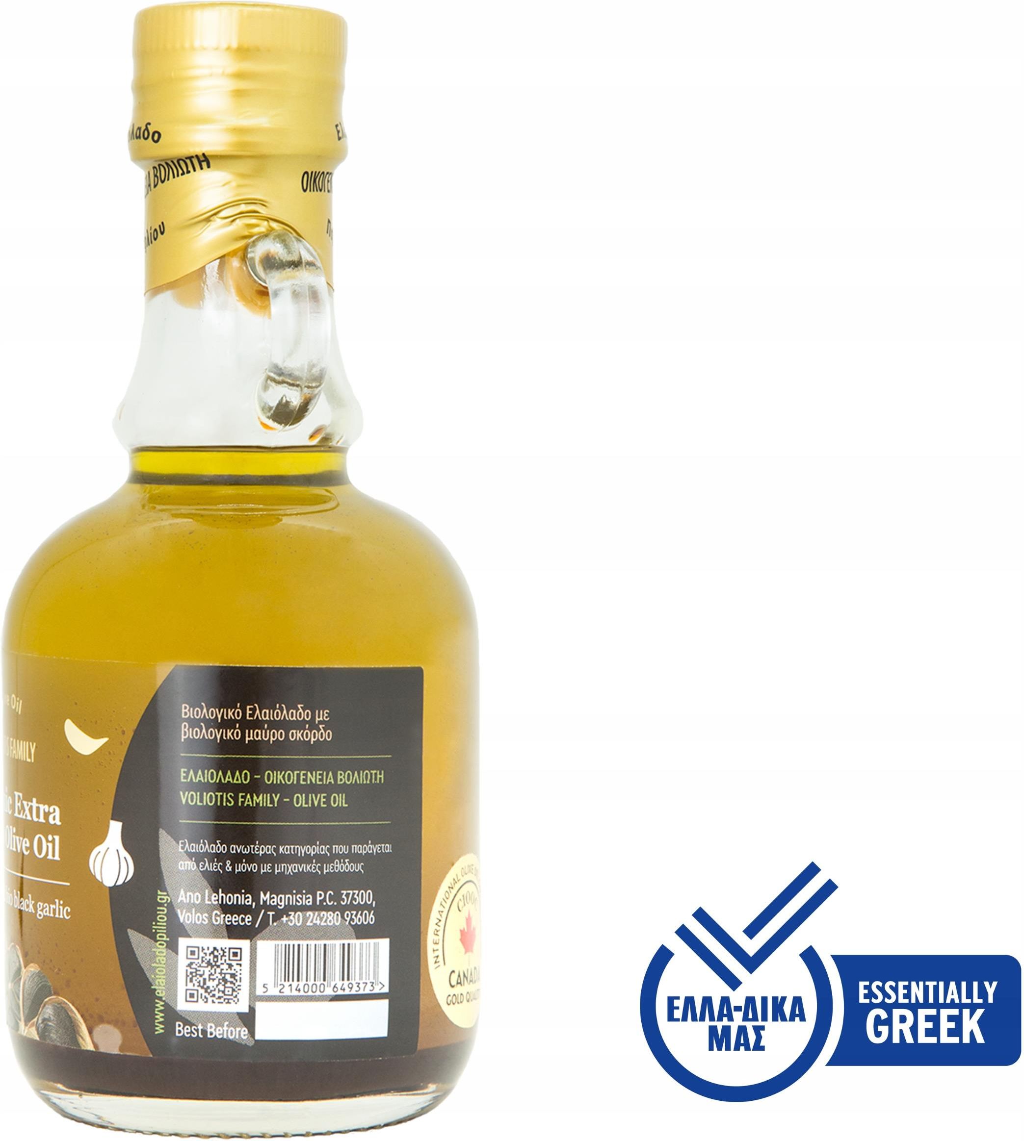 Voliotis Family Czarny Czosnek Smakowa Oliwa Z Oliwek Aroma 250ml ...