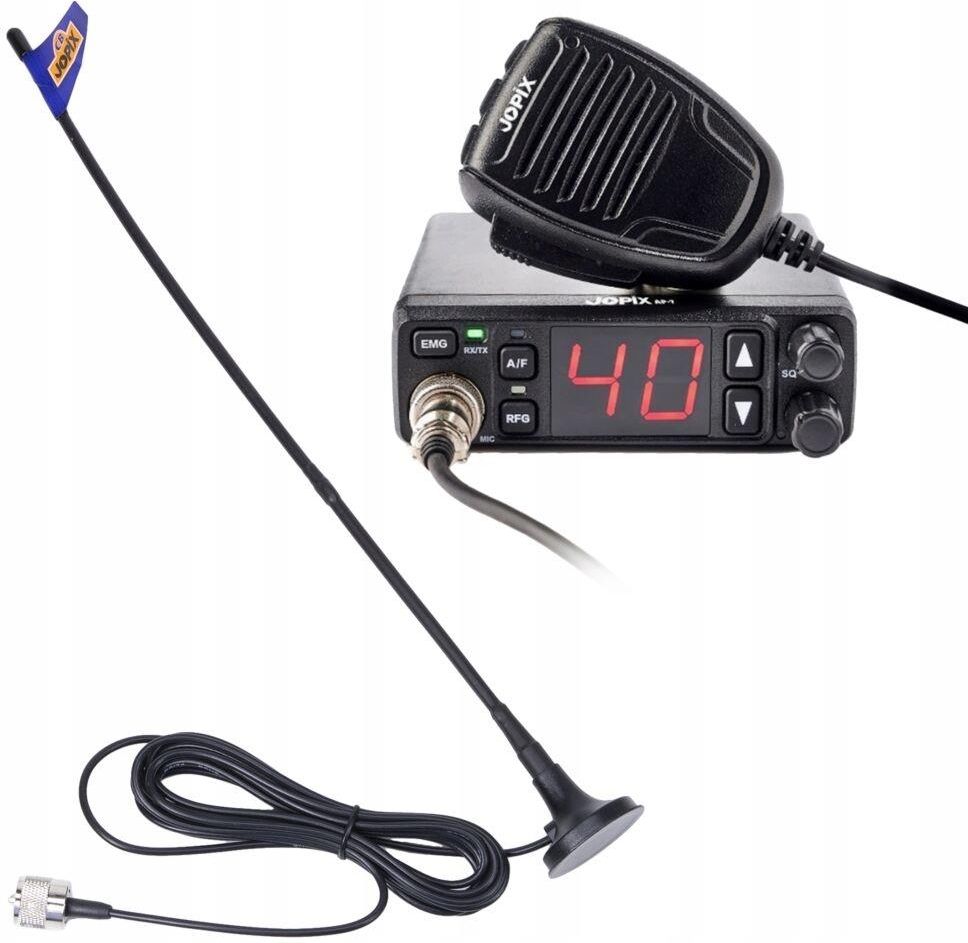 Cb Radio Jopix AP-7 12/24V z anteną magnesową - Opinie i ceny na Ceneo.pl