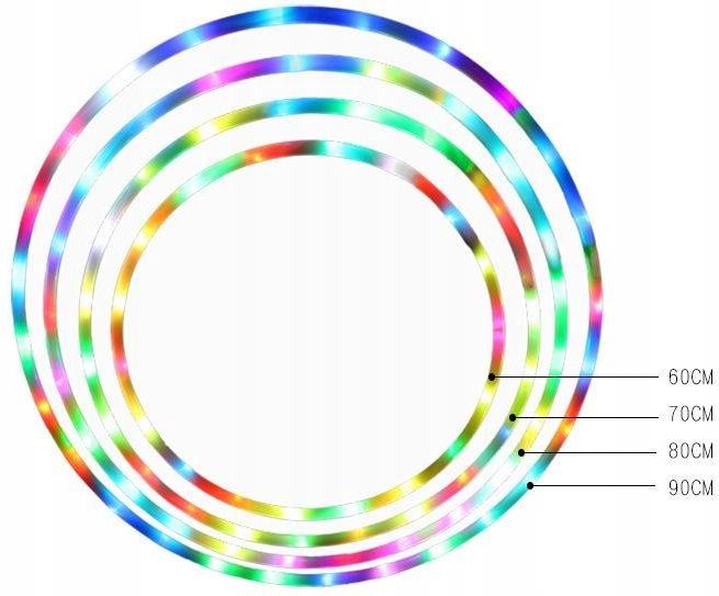 Świecące Hula Hop Led, 90 cm - Ceny i opinie - Ceneo.pl