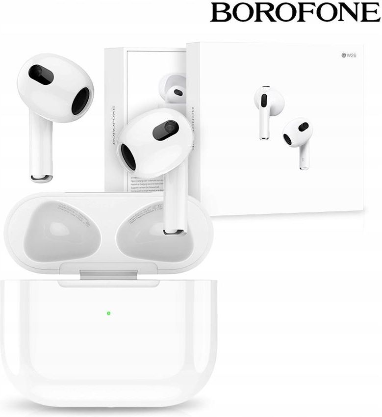 Słuchawki Borofone BW26 Białe - Opinie i ceny na Ceneo.pl