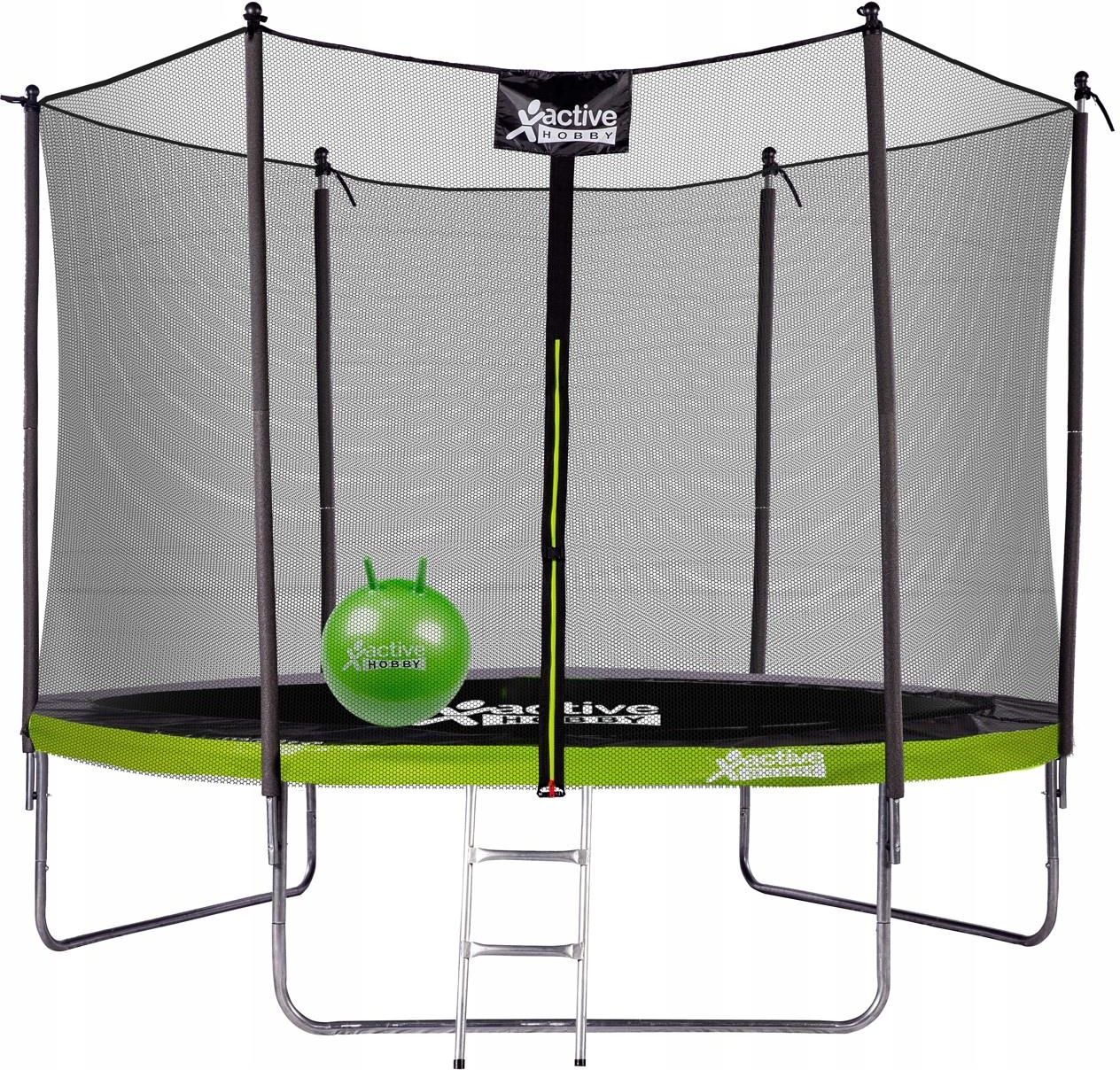 Active Hobby Trampolina ogrodowa dla dzieci 312cm 10ft Piłka - Ceny i ...