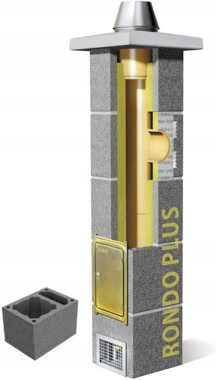 System kominkowy Schiedel Komin Ceramiczny Rondo Plus 9M +W Fi 250 - Opinie i ceny na Ceneo.pl