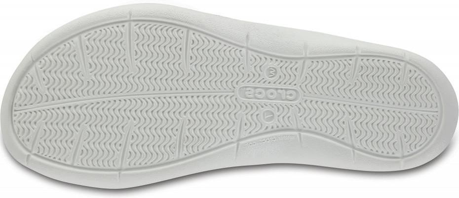 Klapki damskie Crocs Swiftwater Sandal W szaro-białe 203998 06X - Ceny ...